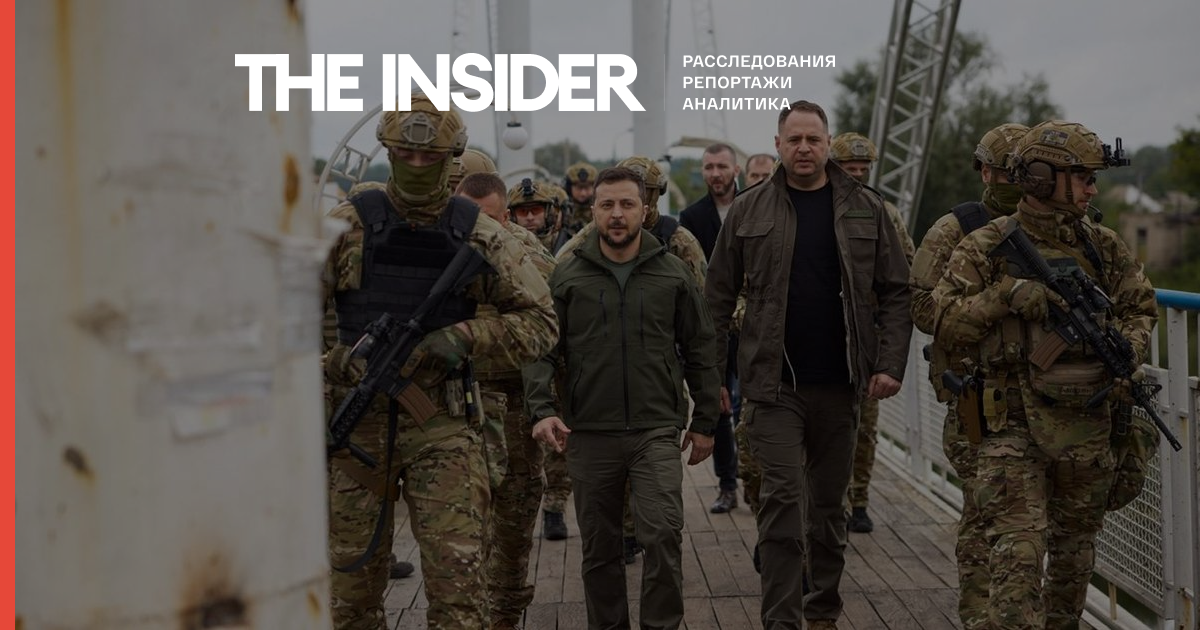 Пропагандисты осветили поездку Зеленского в Изюм. Они не упомянули освобождение города от России ...