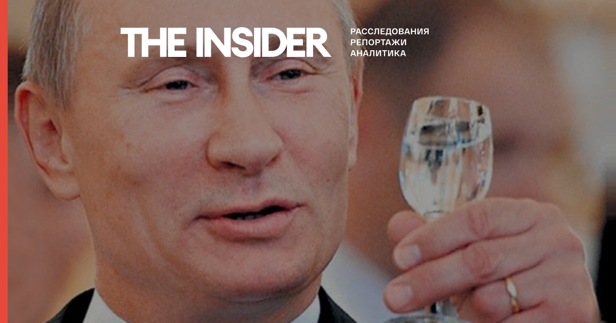 Putin and his friends make hundreds of millions on vodka, Proekt reports